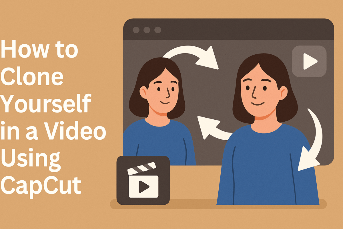 How to Clone Yourself in a Video Using CapCut - Graphic Design Resource
