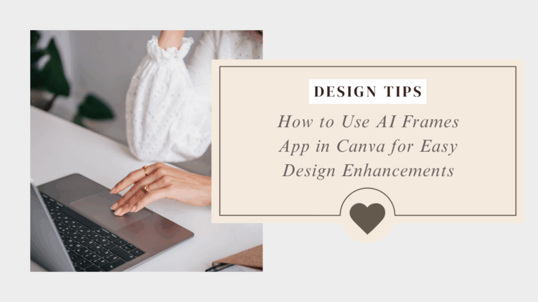 How to Use AI Frames App in Canva for Easy Design Enhancements ...