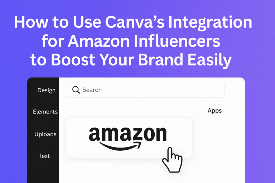 How to Use Canva's Integration for Amazon Influencers to Boost Your ...