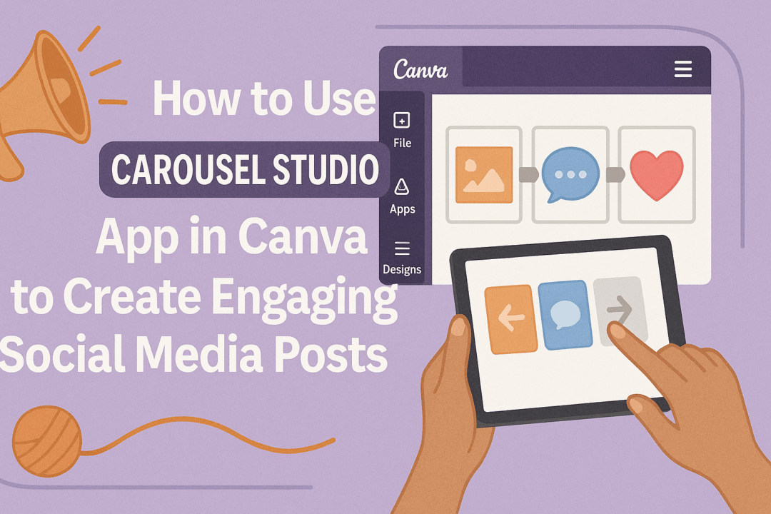 How to Use Carousel Studio App in Canva to Create Engaging Social Media ...