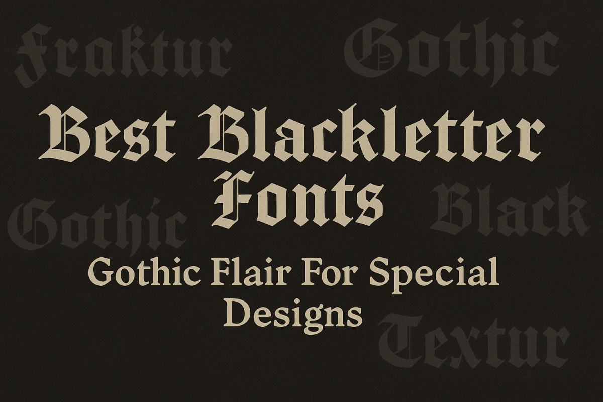 Best Blackletter Fonts