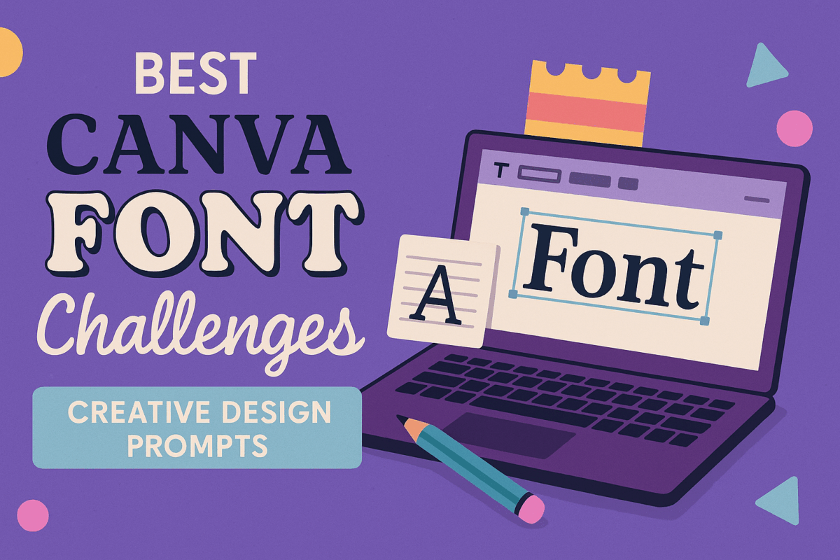 Best Canva Font Challenges: Creative Design Prompts - Graphic Design ...