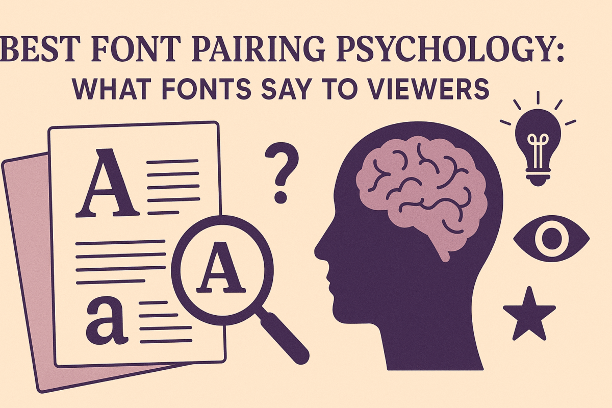 Best Font Pairing Psychology: What Fonts Say To Viewers - Graphic ...