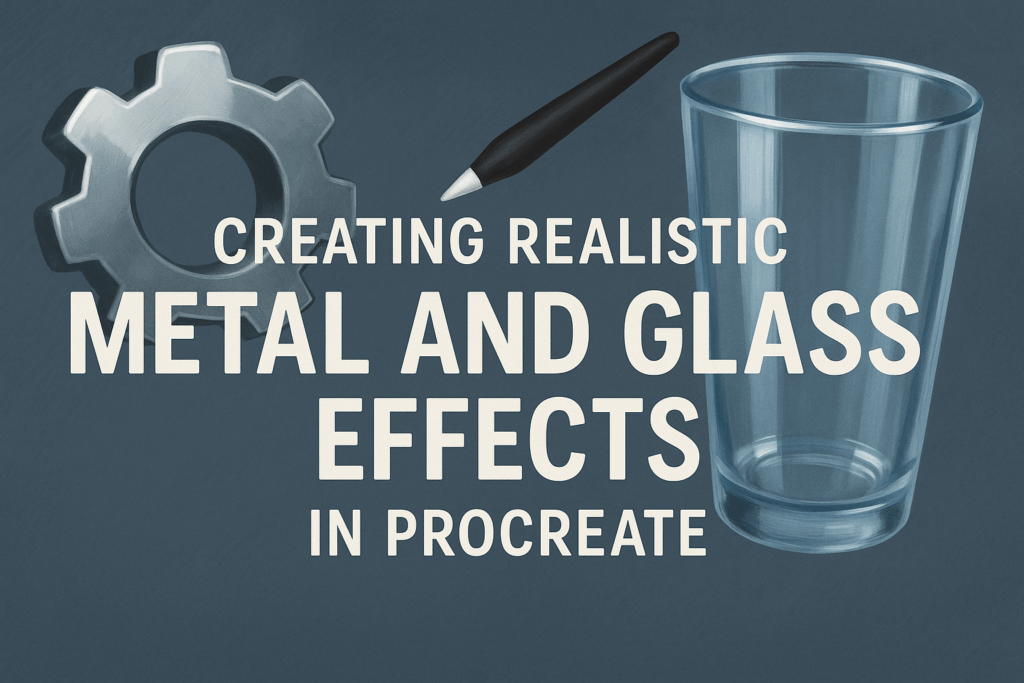 Creating Realistic Metal and Glass Effects in Procreate - Graphic ...