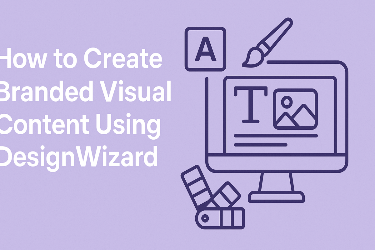 How to Create Branded Visual Content Using DesignWizard - Graphic ...