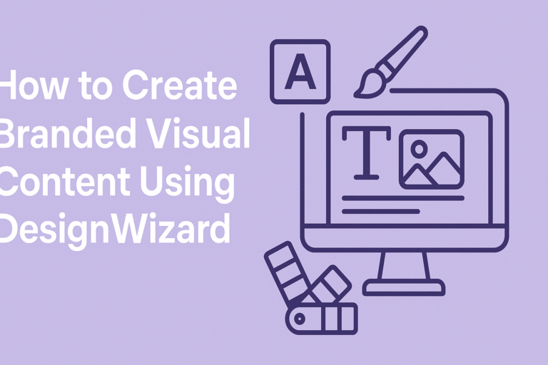 How to Create Branded Visual Content Using DesignWizard - Graphic ...