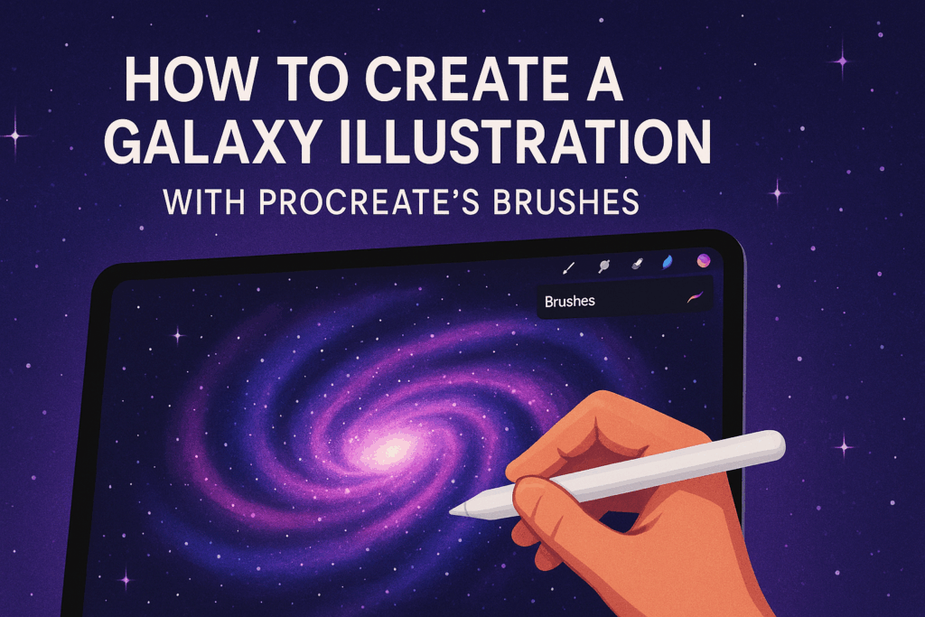 How to Create a Galaxy Illustration with Procreate’s Brushes - Graphic ...