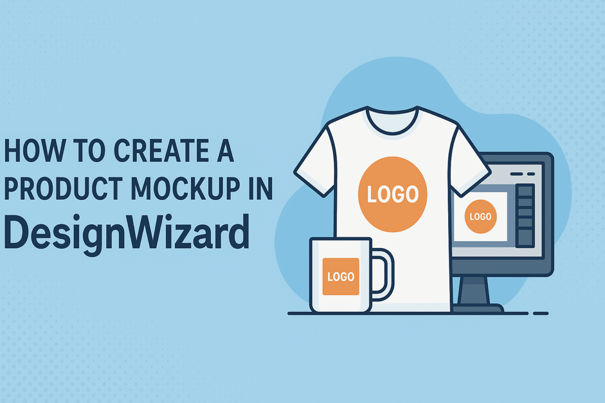 How to Create a Product Mockup in DesignWizard - Graphic Design Resource