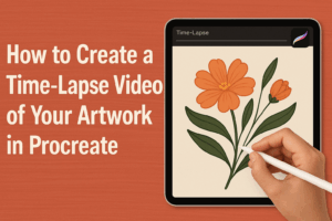 How to Create a Time-Lapse Video of Your Artwork in Procreate - Graphic ...