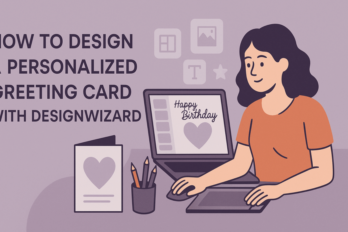 How to Design a Personalized Greeting Card with DesignWizard - Graphic ...