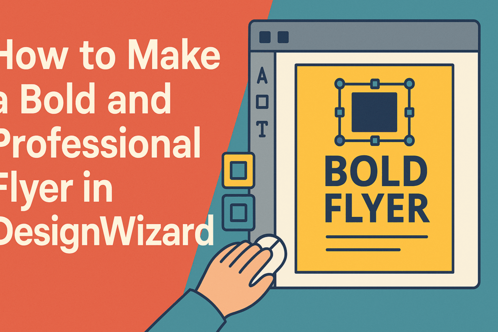 How to Make a Bold and Professional Flyer in DesignWizard - Graphic ...