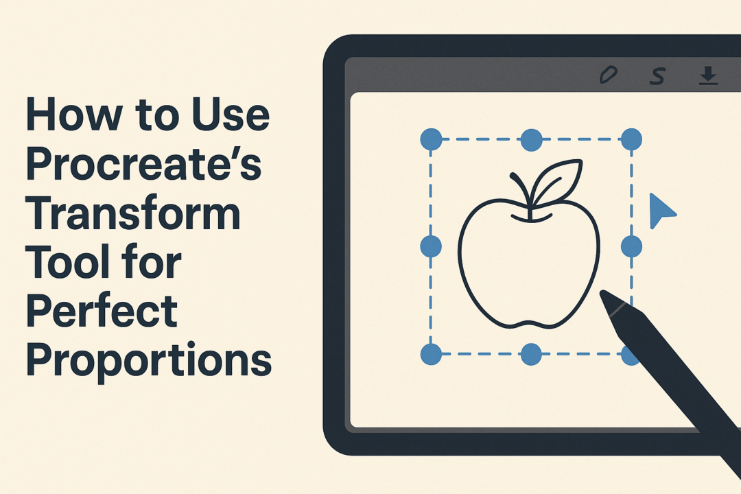How to Use Procreate’s Transform Tool for Perfect Proportions - Graphic Design Resource