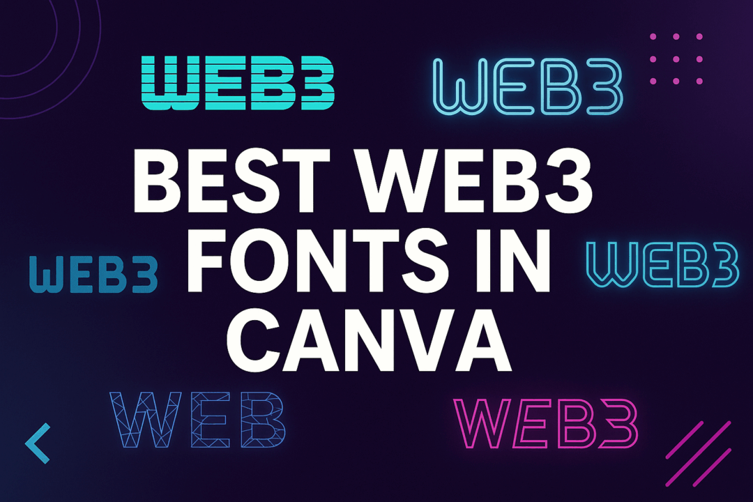 Best Futuristic Fonts in Canva - Graphic Design Resource