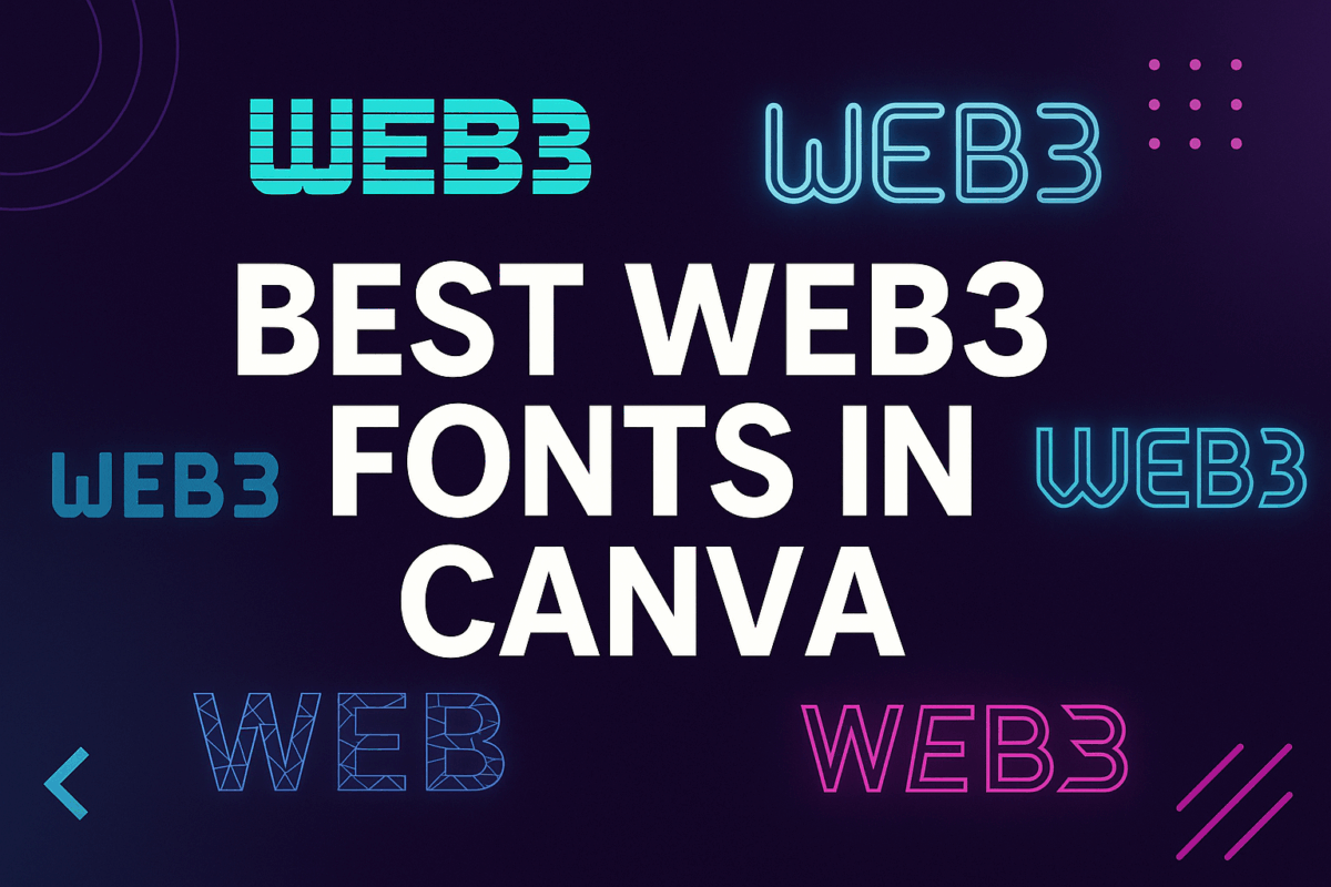 Best Futuristic Fonts in Canva - Graphic Design Resource