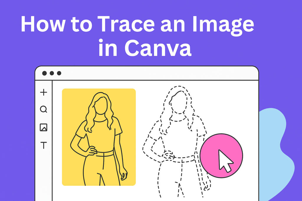 How to Trace an Image in Canva - Graphic Design Resource